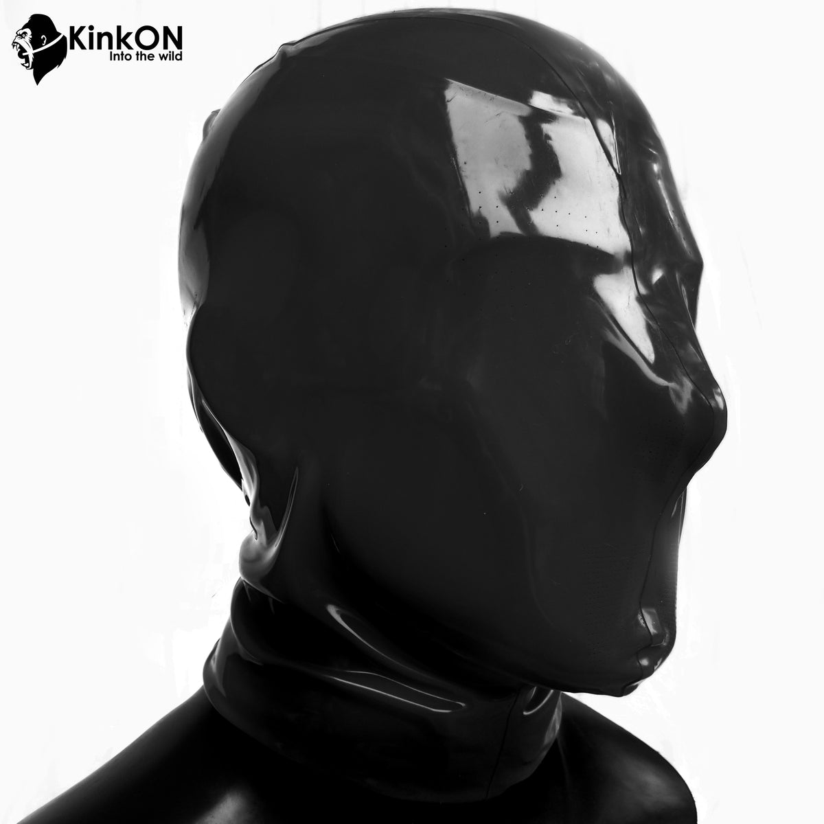 Rubber glued total enclosure hood with micro holes – KINKON
