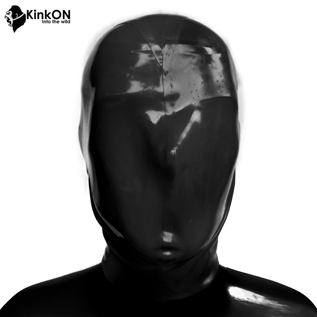 Rubber glued total enclosure hood with micro holes – theKinkOn